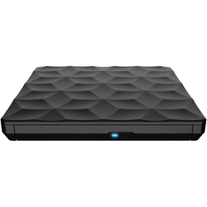 Lecteur CD DVD externe USB 3.0 Type-C Portable CD DVD Graveur Graveur ...