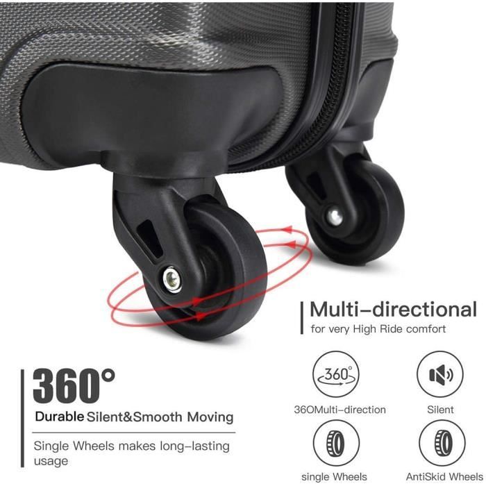 Valise Grande Taille 75Cm Rigide Valise De Voyage En Abs Valise Soute ...