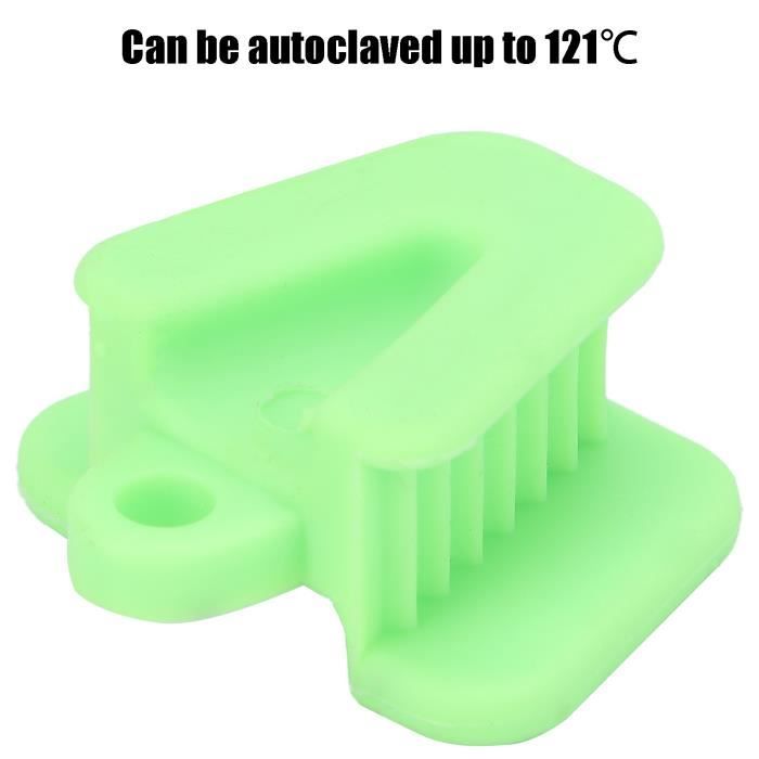 Bloc de morsure dentaire en silicone - MXZZAND - Code S vert ...