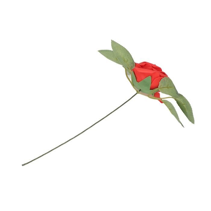 Fleurs artificielles - SONEW - Roses Champagne Rouge - 25 pièces - 7,6 ...