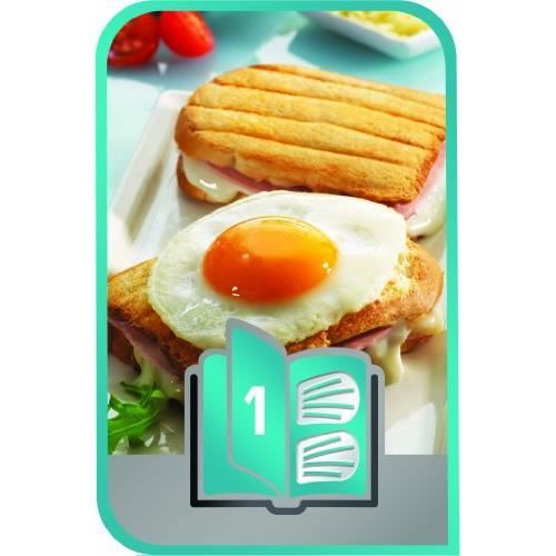 Machine à Gaufres et Croques Tefal SW853D12 - Noir-Inox - Avec 2 jeux ...