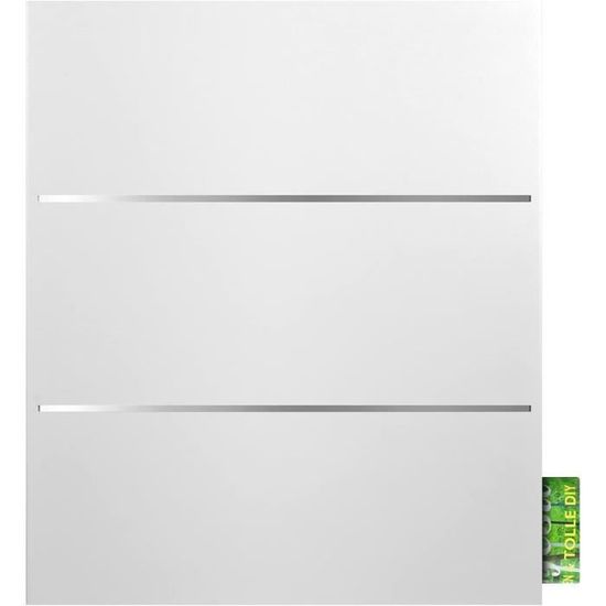 Boîte Lettres Blanche Compartiment À Journaux (ral 9003) Box 141r ...