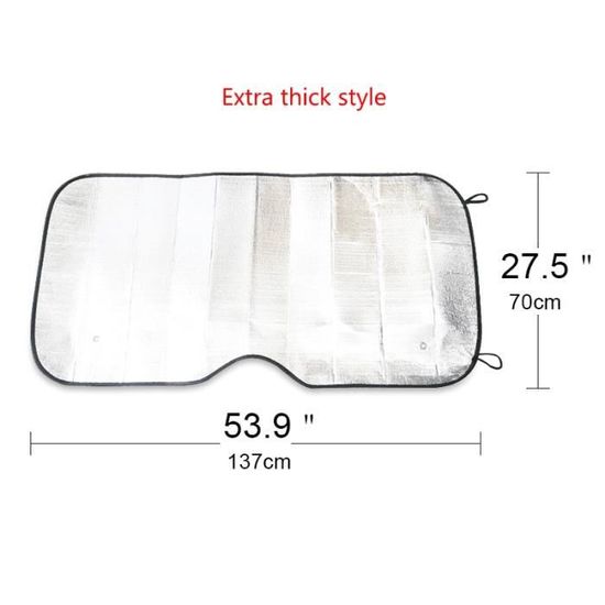 140 double face - Pare-soleil Pour Vitres Arrière De Voiture, 1 Pièce ...