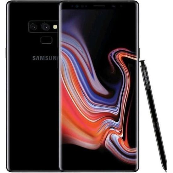 Samsung Galaxy Note 9 512 Go Noir Reconditionné Très Bon état