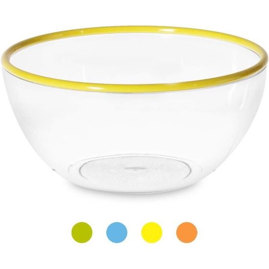 SALADIER PLASTIQUE TRANSPARENT -[S355] - Cdiscount Maison