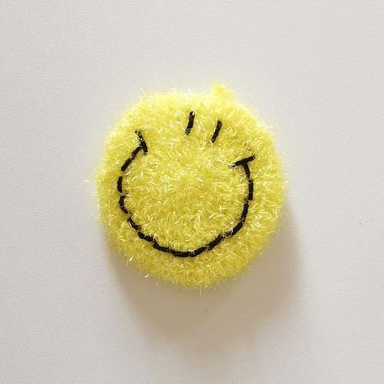 EPONGE - TAMPON A RECURER,A Dish towels--Éponge à vaisselle jaune ...