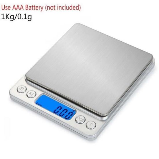 Balance de cuisine3kg01g USB LCD numérique Balance électronique Balance ...