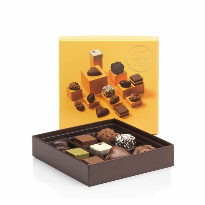 Boîte cadeau Praline Gift Box avec un assortiment de pralines Venchi ...