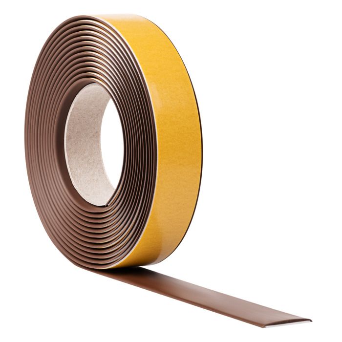 QUEST PVC Bande 35 mm de Seuil et de Dilatation Adhésive, bronze, 5 m ...