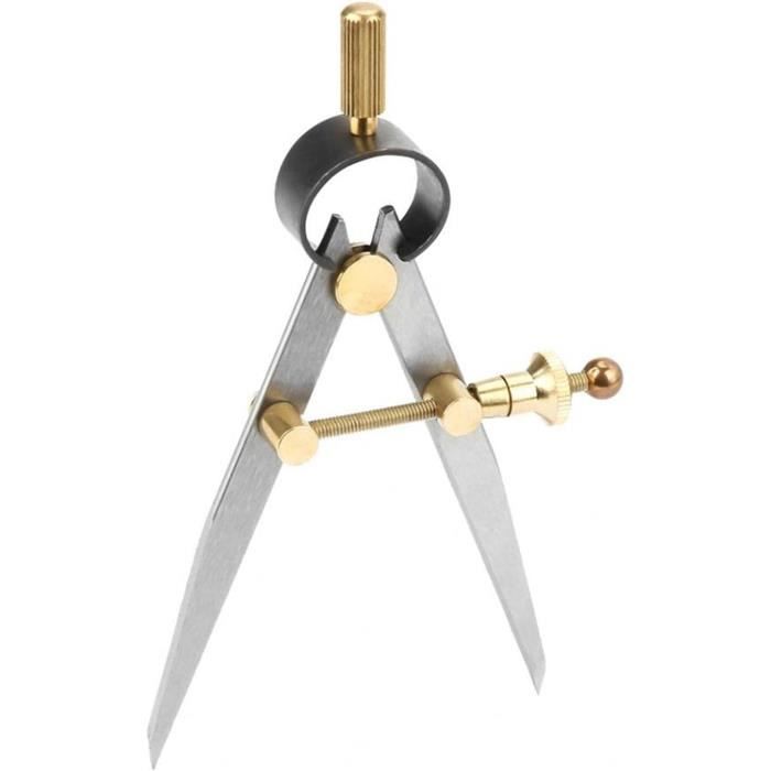Travail Du Bois Compas En Acier Pour Mesurer,Outil Traçage Précision À ...