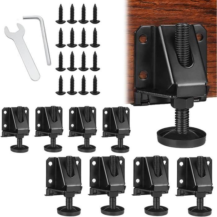 Pied De Meuble Reglable,Pied Reglable,Pied Reglable pour Meuble,Pieds ...