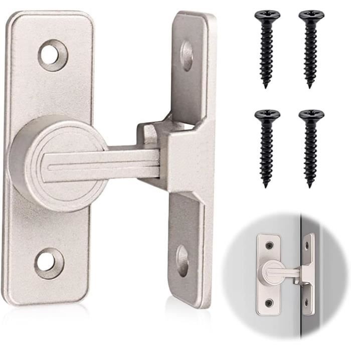 Verrou de porte coulissante avec porte coulissante En acier inoxydable ...