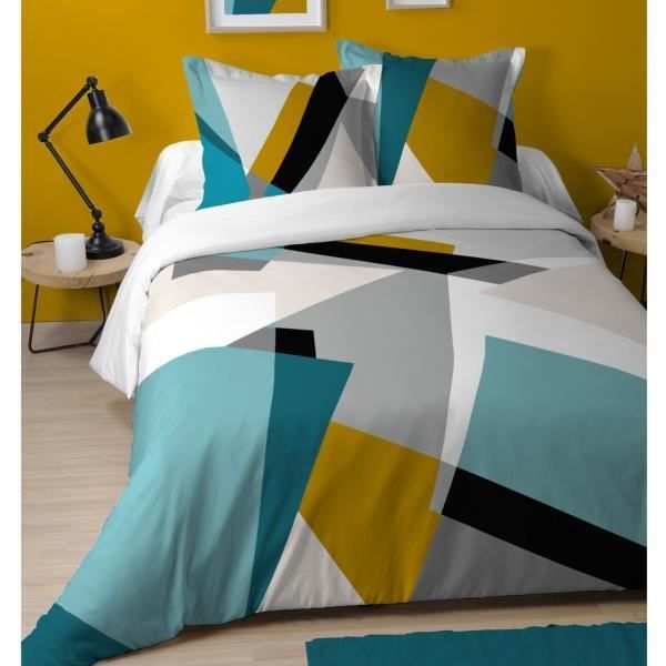Housse De Couette Motif Gomtrique