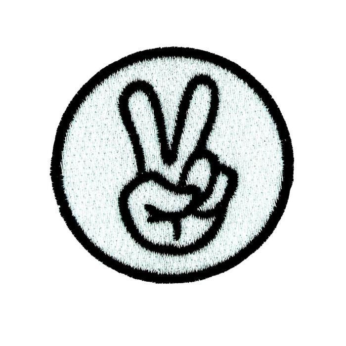 Patch ecusson salut peace biker moto motard - Cdiscount Beaux-Arts et ...