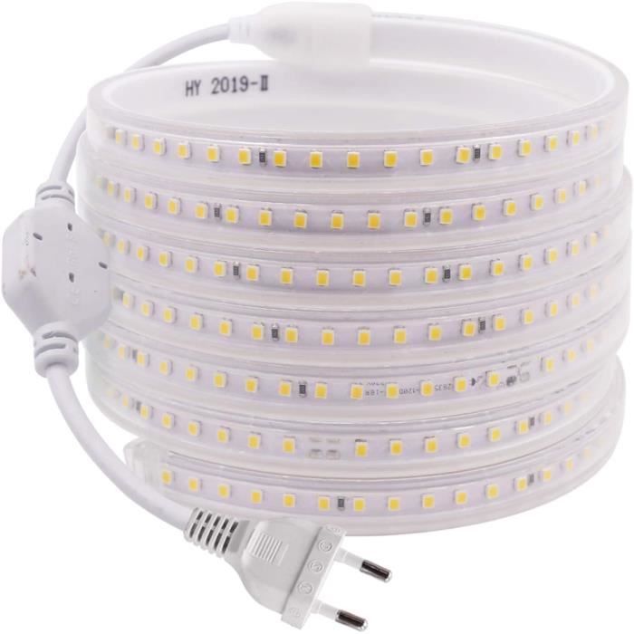 LanJue Ruban LED Bande LED Bandeau LED Lumineux Bandeau Led 220V AC ...
