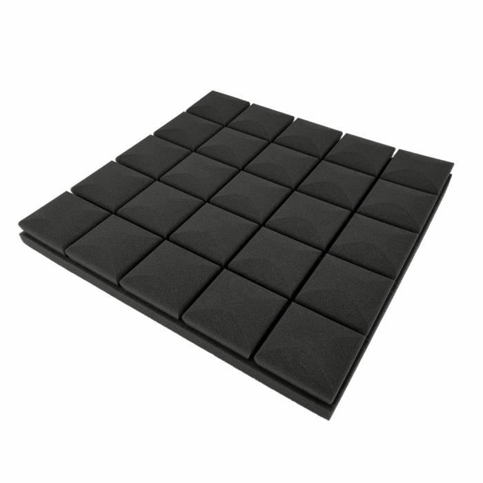 Traitement acoustique,Mousse acoustique pour Studio, lot de 4 pièces ...