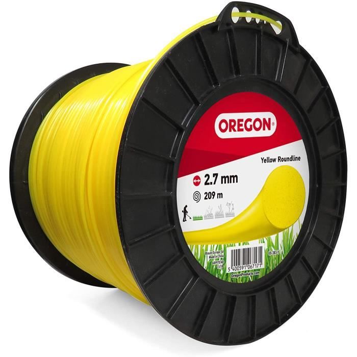 Yellow Round Strimmer Line-Wire for Grass Trimmers and Brushcutters, 2 ...
