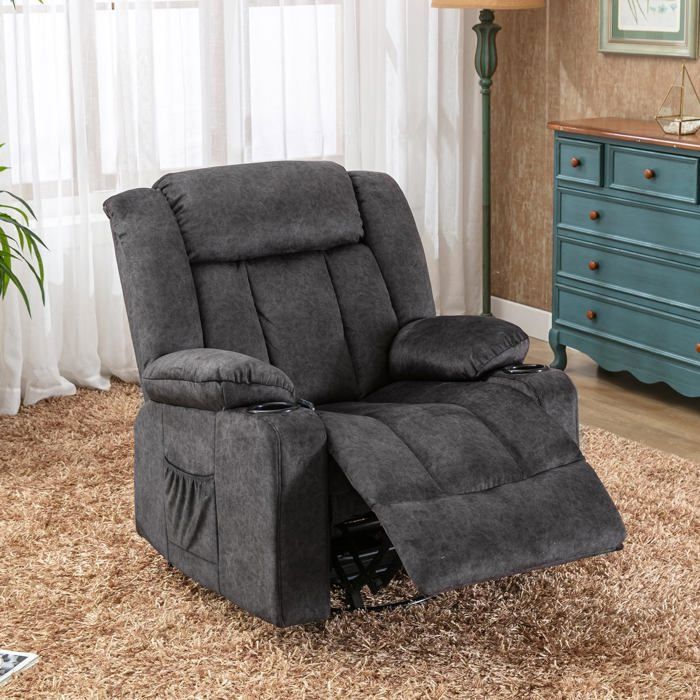 Fauteuil Massage électrique Secouable Et Rotatif Comhoma Canapé