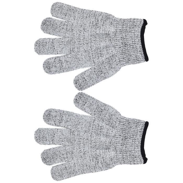 EJ.life Gants résistants aux coupures Gants de jardinage Poignets longs ...