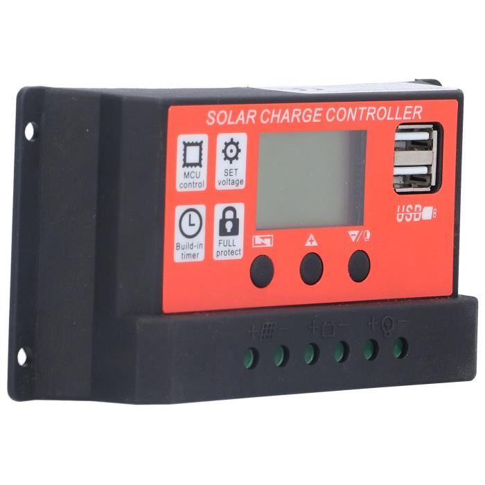 EJ.life Solar Panel Controller, Solar Energy Controller High Charging ...