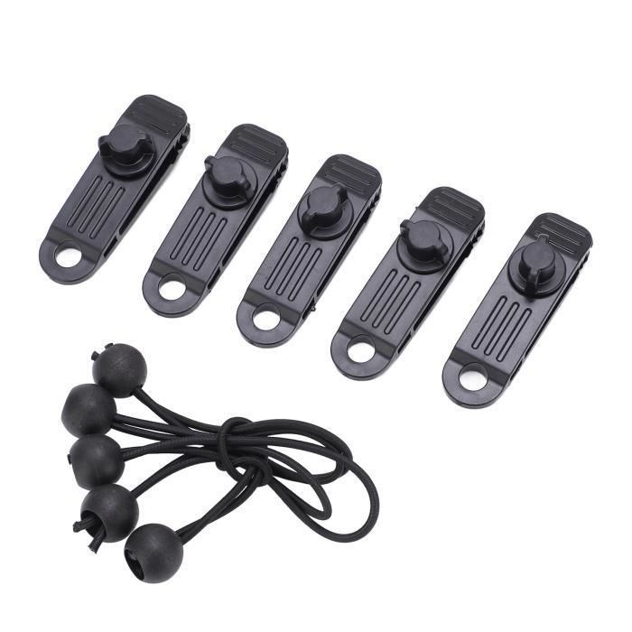 EJ.life Clips de bâche Poignée de verrouillage robuste 5 pièces pinces ...