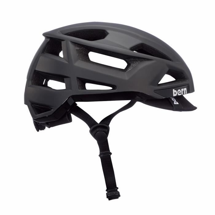 Casque de vélo Bern FL-1 Pave - Noir mat - Taille L - Système de ...