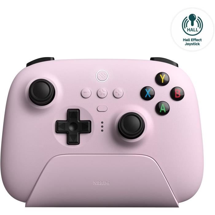 8Bitdo Ultimate 2.4G Manette Sans Fil, Joystick À Effet Hall, Manette ...