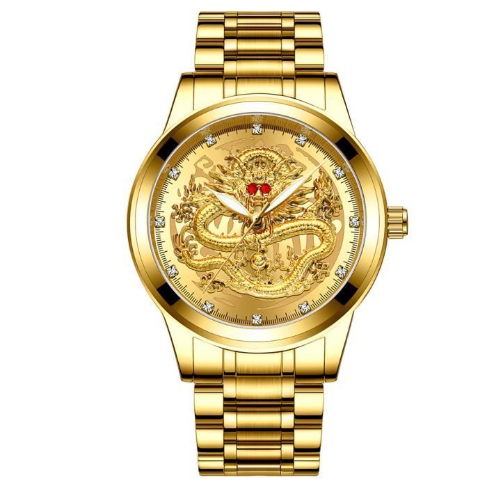Montre - SHLK - A-FNGEEN - Cadran Grand - 30M Étanche - Style Tendance ...