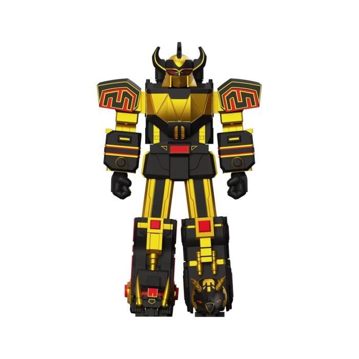 Super7 - Power Rangers - Figurine Ultimates Megazord (Black/Gold) 18 cm ...