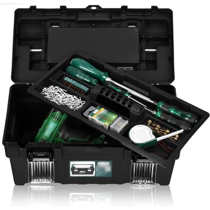 Boîte À Outils-Organiseur Boîte À Outils Plastique Toolbox Multifulte ...