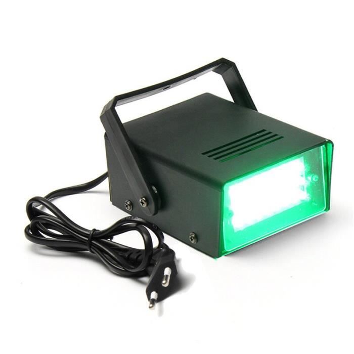 AMPOULE ECLAIRAGE DE SCENE,green--Projecteur de lumière stroboscopique ...