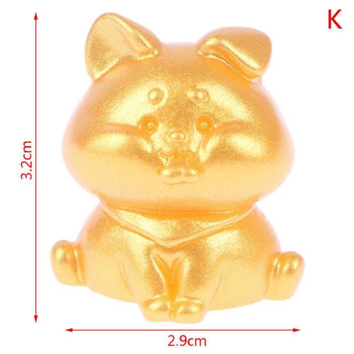 ACCESSOIRE MAISON POUPEE,K--Mini Statue du zodiaque chinois créative et ...