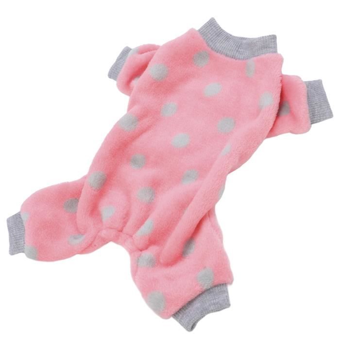 VGEBY Pyjamas pour chiens New Pet Onesie 4 Jambes Pyjama Chien En ...