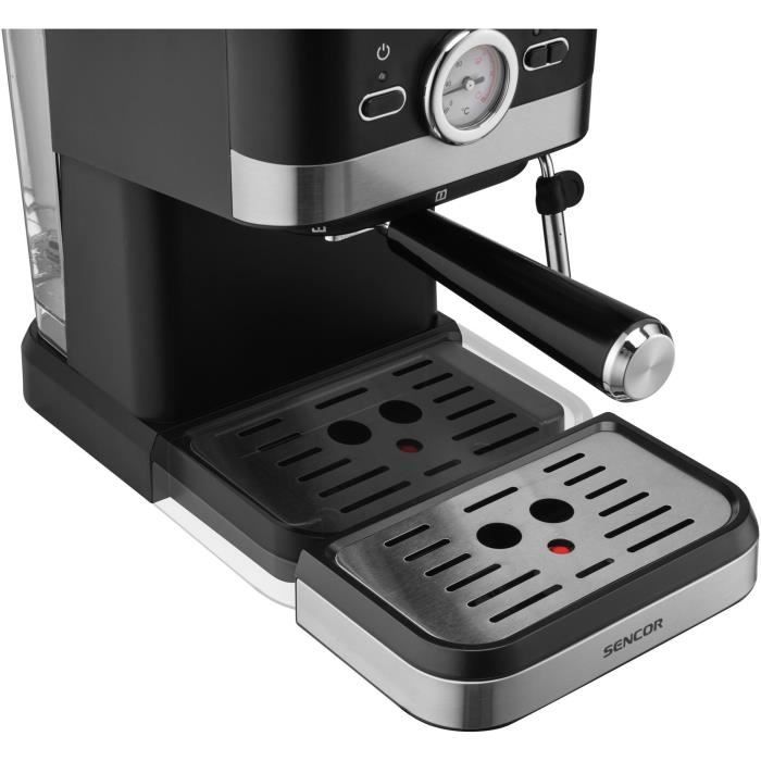 Machine à expresso - SENCOR - SES 1721BK - 1050 W - 20 bars - Noir ...