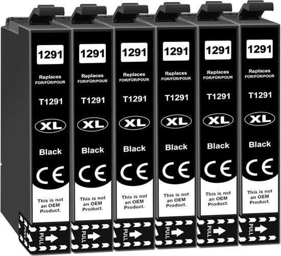 T1291 Noir Compatible Cartouches d'encre pour Epson T1291 pour Epson ...
