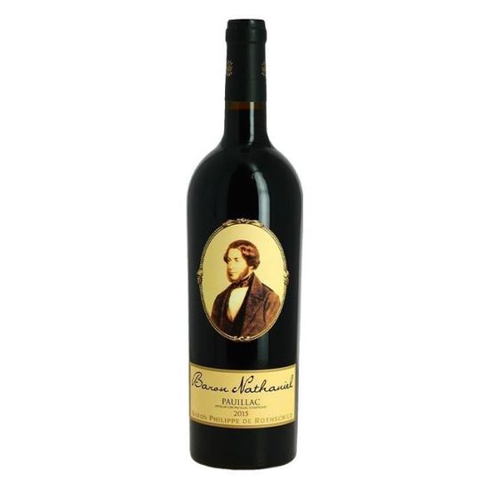 Baron Nathaniel de Rothschild Vin de Bordeaux Pauillac - La cave Cdiscount