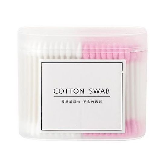 Cotons tiges jetables à double tête pour le nettoyage des oreilles ...