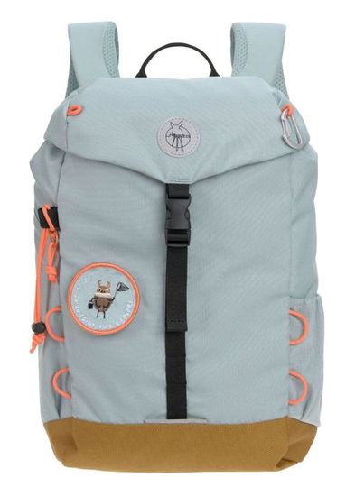 Sac à dos - LASSIG - Nature Big Outdoor - Bleu clair - Jaune moutarde - Mixte enfant bleu clair ...