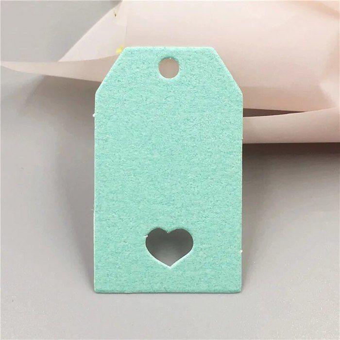 Carte en papier kraft festonné,étiquette vierge,étiquette de prix pour ...