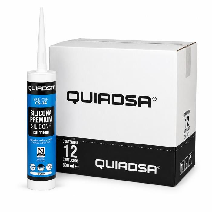 Mastic Silicone Neutre Supérieur CS-34 – Premium Oxime – Cartouche 300 ...