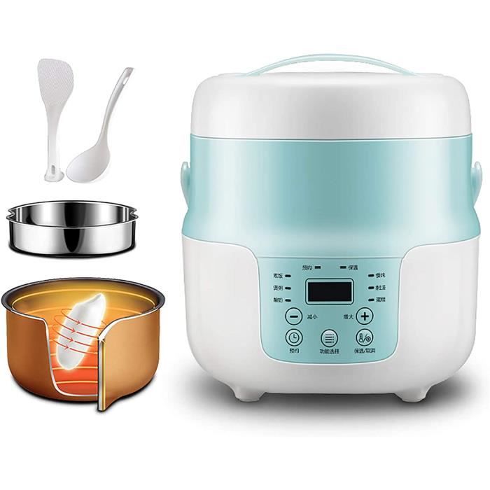 XIAOFEI Riz Cuisinier Autocuiseur Électrique Mini Inoxydable Acier 400 ...