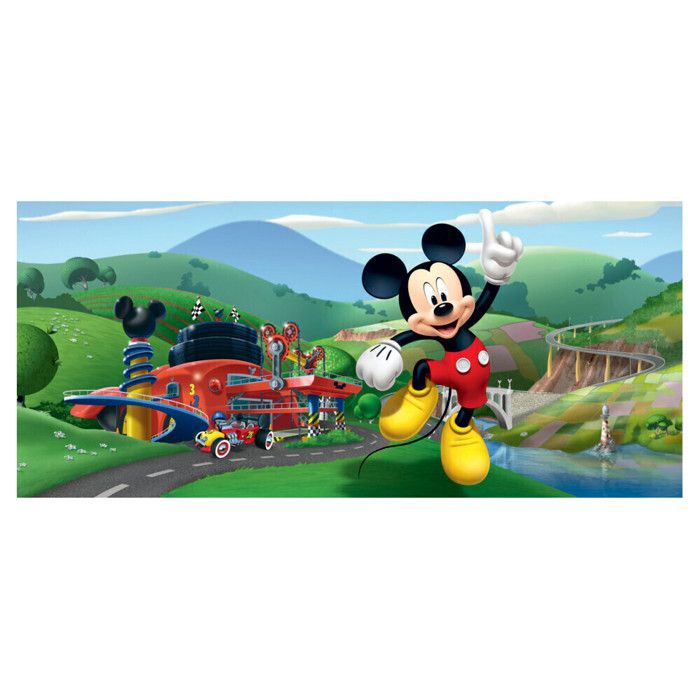 Poster Horizontal Mickey Mouse AG DESIGN - Pour les enfants - 202CM X ...