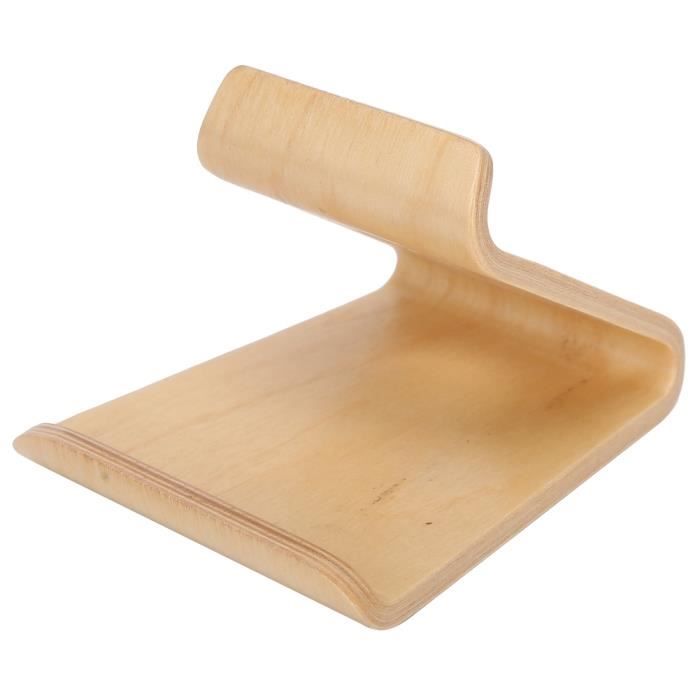 Support de tablette en bois Support de tablette de bureau en noyer ...
