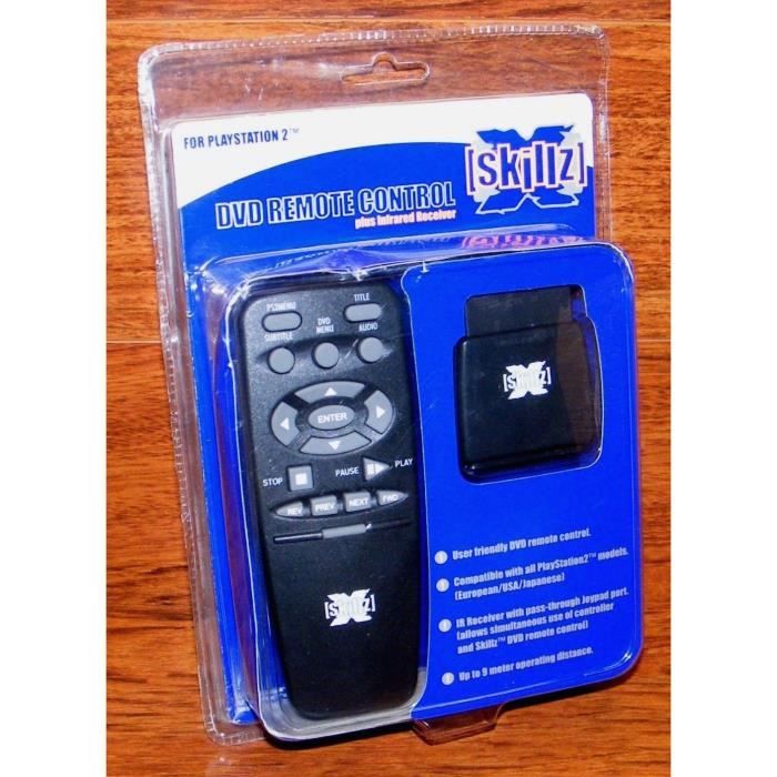 RETRO - DVD Remote PS2 - SKILLZ : Playstation 2 , ML - Cdiscount Jeux vidéo