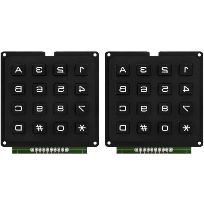 4X4 Matrixes Array 16 Bouton Clavier Clavier Module 16 Touche Mcu ...