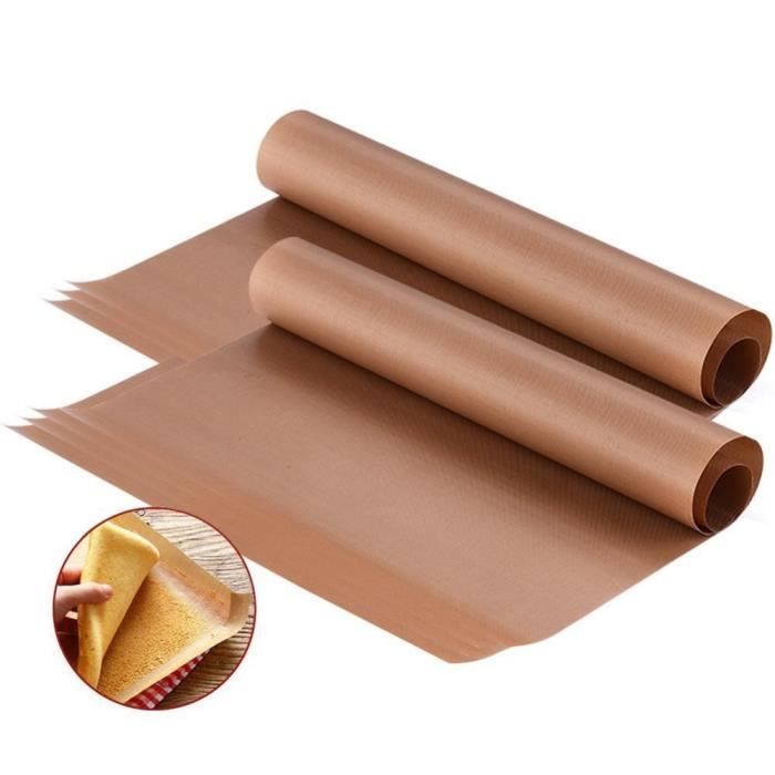Passiont© Papier sulfurisé brun Papier huilé non collant Papier de ...