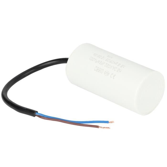 Garosa Condensateur CBB60 CBB60 Condensateur avec Fil Conducteur 250V ...