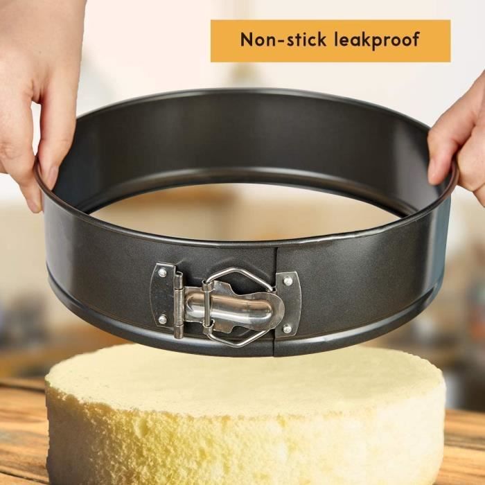 Moule Rond - Limics24 - À Gâteau Ensemble Moules Acier Inoxydable ...