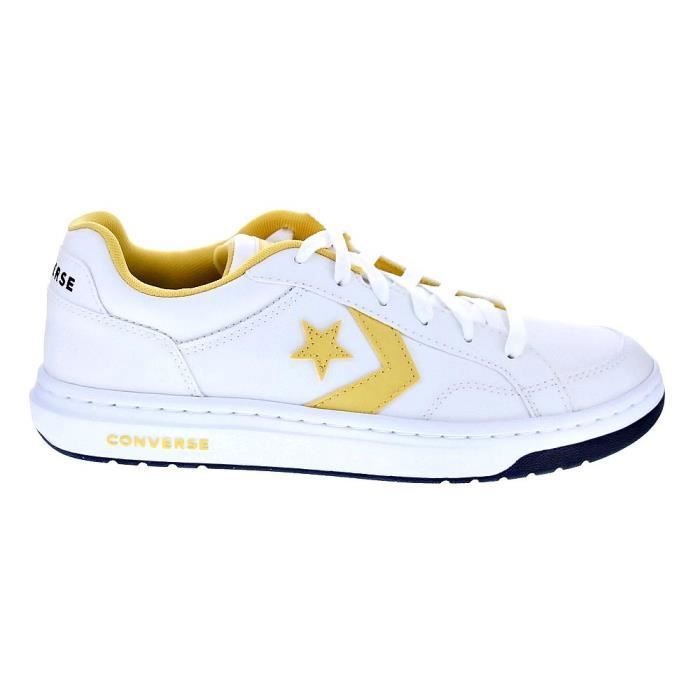 Baskets - CONVERSE - Pro Blaze - Blanc - Homme - Lacets - Plat Blanco ...