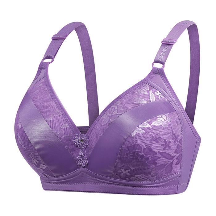 Women Fashion Plus Size Bra Intimates Comfortable Breathable Underwear ...